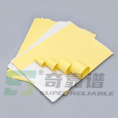 China HM0111 High Glossy Cast Coated Mirror Adhesive Sticker Paper - 80 GSM, 65μm Thickness for Offset Printing for sale