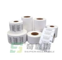 China Direct Thermal Sticker Paper 68g/m² Facestock with 72μm Caliper and -20°C to +60°C Temperature Range for sale