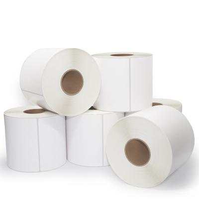 China Weifang Superreliable 100mm x 50mm Blank Thermal Sticker Roll - Direct Thermal Paper Labels for sale