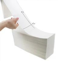 China Adhesive Fanfold Shipping Labels 4x6 inch Durable Fanfold Stickers for Logistics for sale