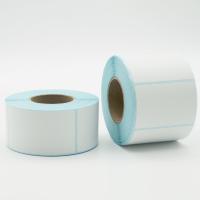China Custom Eco Thermal DT Sticker Adhesive Label 80mm x 60mm Direct Thermal for sale