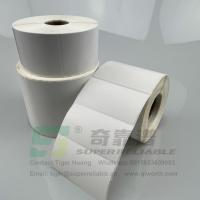 China DT Direct Thermal Adhesive Thermal Sticker Barcode Sticker Customized Size for sale