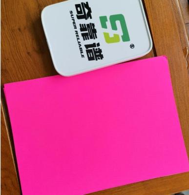 China WGA1 Fluorescent Red Paper Water Glue Label 60G White Glassine Liner 1070mm for sale