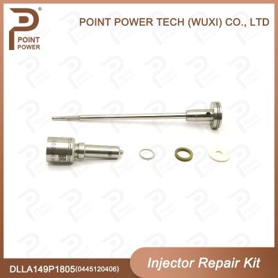 China Bosch Injector Repair Kit for 0445120405/406 with DLLA149P1805 Nozzle and F00RJ02012 Control Valve for sale
