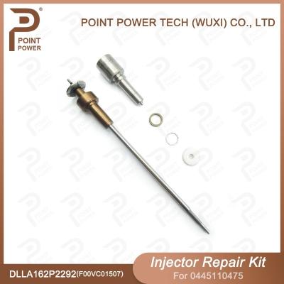 China Bosch Injector Repair Kit 0445110475 with Nozzle DLLA162P2292 and Valve F00VC01507 for Common Rail Systems for sale