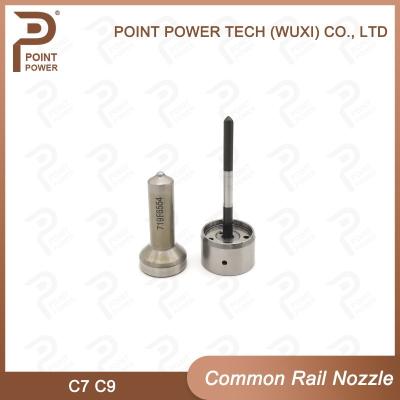China C9 Common Rail Injector Nozzle High Speed Steel Black 30g ISO9001 Diesel Injection Nozzle for sale