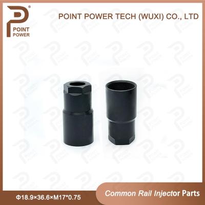 China High Speed Steel Injector Nozzle Cap Nut Φ18.9×36.6 M17×0.75 CE ISO9001 for sale