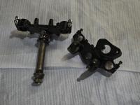 China Motorcycle Upper And Lower Triple Clamp for Off Road Motocross Chopper CUB Aftermarket for sale