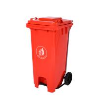 China 240L waste bin with wheels for sale