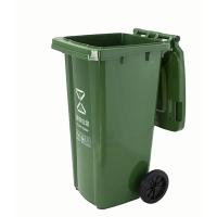 China 120L waste bin with wheels for sale
