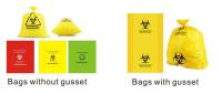 China HDPE Biohazard waste bags for sale