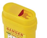 China 0.2 liters pocket sharp container for sale