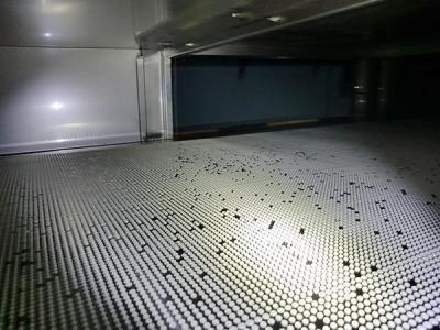 China Paraffin Cooled Wax Pastillation Machine Belts 2t Flat Bed Conveyor for sale