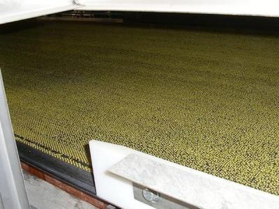 China Cooled Melting Sulfur Pastillation Machine Belt , Single Cooling Conveyor Belt for sale