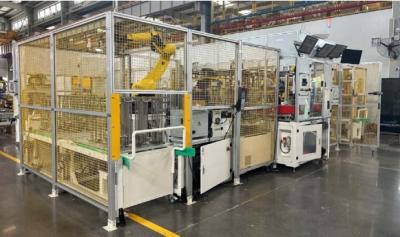 China Heat Pump Chiller Assembly Line Equipment Automotive Automation Solution for sale