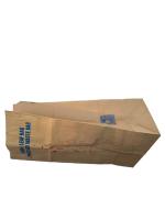 China Recyclable OEM 30 Gallons Paper Leaf Bags Bulk Customizable Lining Brown Yard Waste Bags for sale