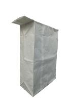 China Durable White  Kraft Paper Laminated Bags Multi Layer Heat Sealed Bags Easy To Open for sale