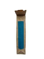 China 25kg 50kg Industrial Paper Bags Cement Packaging Bags Square Bottoms for sale