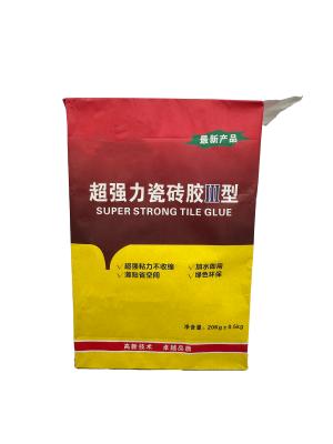 China Custom Structured Colored Multiwall Paper Bags Package Chemicals for sale