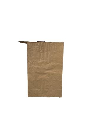 China Biodegradable Kraft Paper Laminated Pp Woven Bag Utilizing Flex Printing Technology Designed for sale