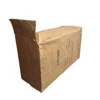 China HUAYUAN Durable Multiwall Kraft Paper Bags White Or Brown Outer Layer for sale