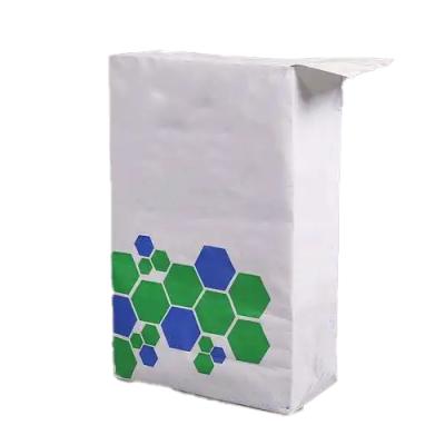 China Natural Brown Paper Valve Bags 100 Recyclable Heat Sealing Or Stitching for Cement Chemicals for sale