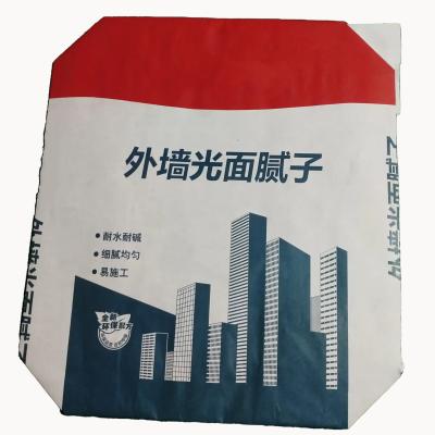 China High Moisture Resistance Paper Valve Bags Self Sealing Partially Recyclable for sale