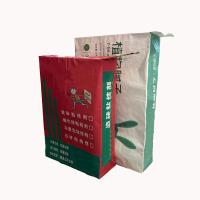 China Enhanced Tear Resistance Pasted Valve Bags Glued Closure For Storage And Transport for sale