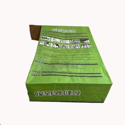 China Polyethylene Inner Coating Industrial Multiwall Paper Sack Kraft Paper Durable Moisture Resistant for sale