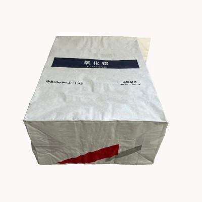 China High Tear Resistance Kraft Paper Paper Valve Sacks For Bulk Commodity Packaging for sale