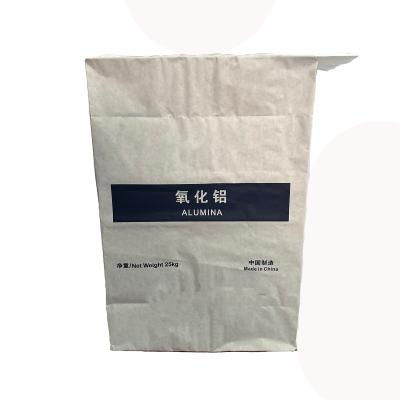 China Valve Mouth Or Open Mouth Multiwall Kraft Paper Bags Weight 25KG For Bulk Powders for sale