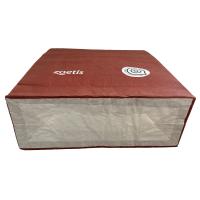 China Open Mouth Multiwall Kraft Paper Bags Self Sealing For Bulk Packaging for sale