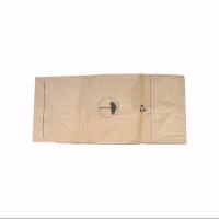 China Foldable Outdoor Yard Large Paper Leaf Bags Heavy Duty Waterproof Lawn Waste Paper Bags for sale