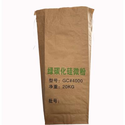 China Various Sizes Industrial Multiwall Paper Bags Sewn Mouth Sealing Type Durable Custom Printing for sale