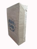 China Customized Logo Kraft Paper Pinch Bottom Paper Bags Durable For Various Industries for sale
