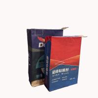 China Cement Kraft Paper Valve Sacks Custom Logo Durable Packaging Solutions For Cement Materials for sale
