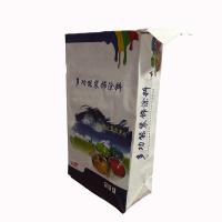 China Gusseted Bottom Laminated Kraft Paper Bags With Glued Or Stitched Seams for sale