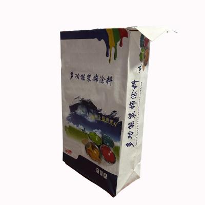 China Gusseted Bottom Laminated Kraft Paper Bags With Glued Or Stitched Seams for sale