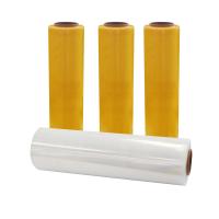 China 8um 60um Thickness Stretch Film 100 Percent Virgin LLDPE Single Sided Adhesive For Packaging Wrapping And Protection for sale