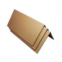 China Thickness 1.5mm 10mm Paper Corner Protector Ecofriendly Edge Protection For Paper Stacks Or Cardboard Boxes Sustainable Packaging Material for sale