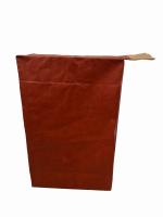 China 100 Percent Recyclable Kraft Paper Valve Sacks Offering Optional Polyethylene Inner Coating Designed for Bulk Material Handling for sale