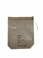 China Optional Handles Pinch Bottom Paper Bags Customized For Retail Grocery Food Service for sale