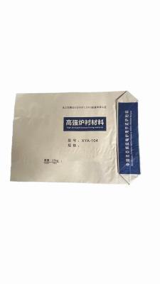 China Custom Brown Kraft Paper Bags for High-Strength Furnace Lining Materials for sale