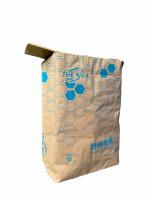 China 50kg Load Capacity High Tear Resistance Kraft Paper Valve Bags with Custom Logo Printing for Industrial Packaging for sale