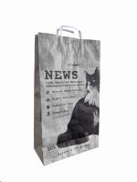 China Leakproof Kraft Paper Cat Litter Bag Made From Recyclable Materials with Moisture-proof and Fresh-locking Features for sale