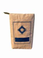 China Customizable Size Kraft Paper Valve Bag 100% Recyclable Moisture Resistant for Industrial Packaging for sale