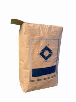 China Customizable Size Kraft Paper Valve Bag 100% Recyclable Moisture Resistant for Industrial Packaging for sale