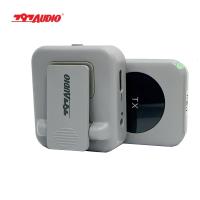 China Metal Wireless Microphone for IOS and Android Phones 2.4G Wireless Channels 100m Range for sale