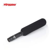 China Professional 3-pin XLR Cable Condenser Shotgun Microphone for INTERVIEW Recording for sale