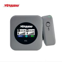 China 2.4G Wireless Dual Channel Portable Condenser Microphone System for Mobile Phone for sale